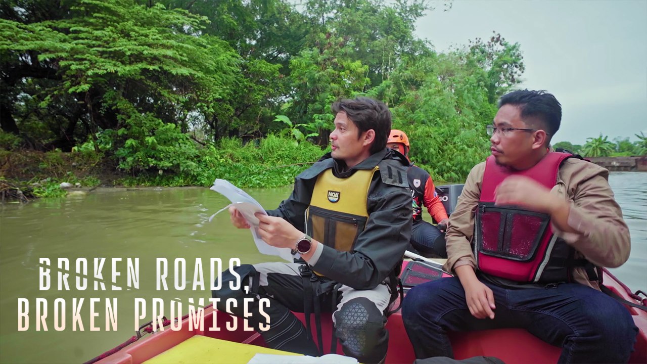 Ghost flood control projects sa Bulacan, binisita ni Dingdong Dantes ...