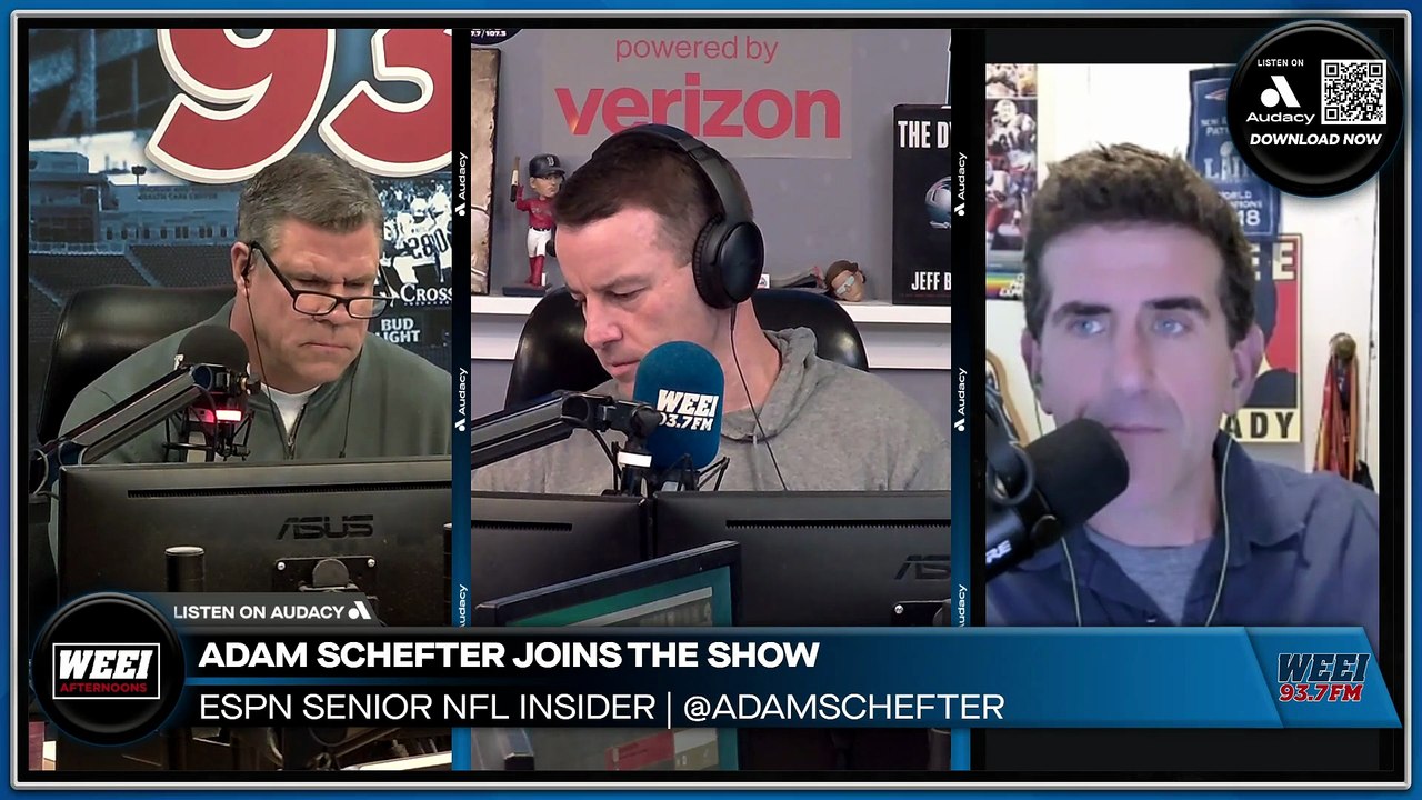 WEEI Afternoons: Adam Schefter joins ahead of Patriots @ Bengals ...