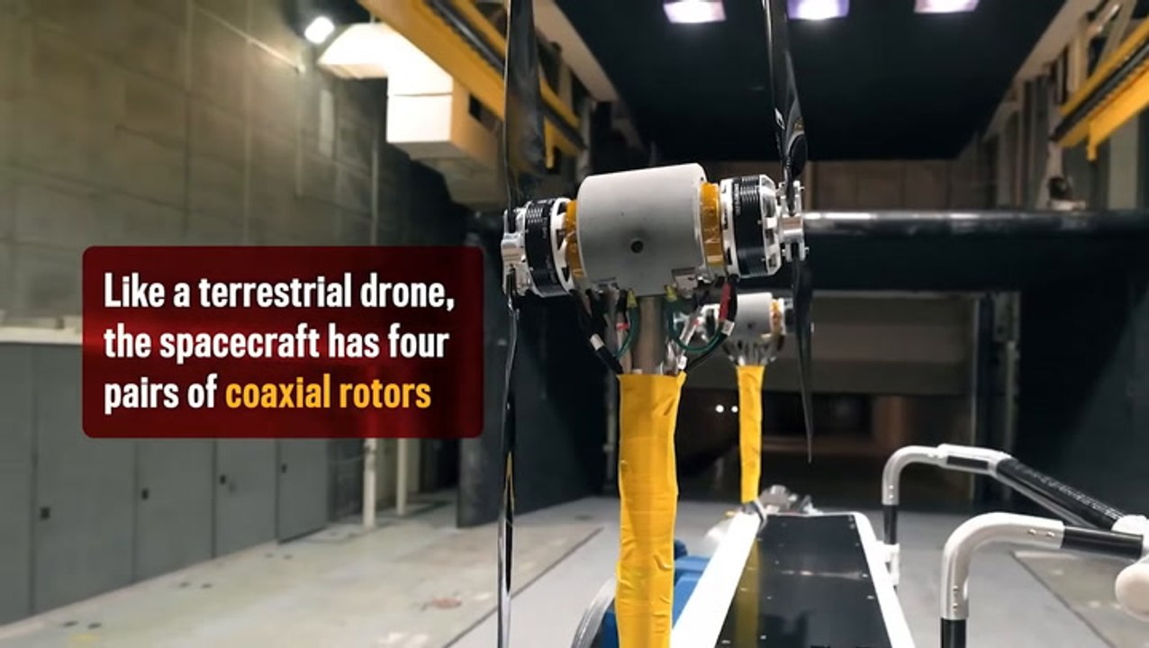 Before NASA’s Dragonfly Rotorcraft Soars On Titan, Model Is Tested On ...