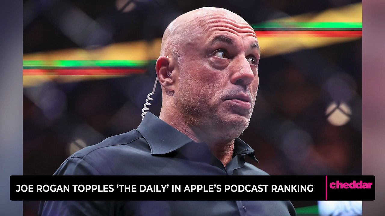 Joe Rogan Topples ‘The Daily’ in Apple’s Podcast Ranking - video ...