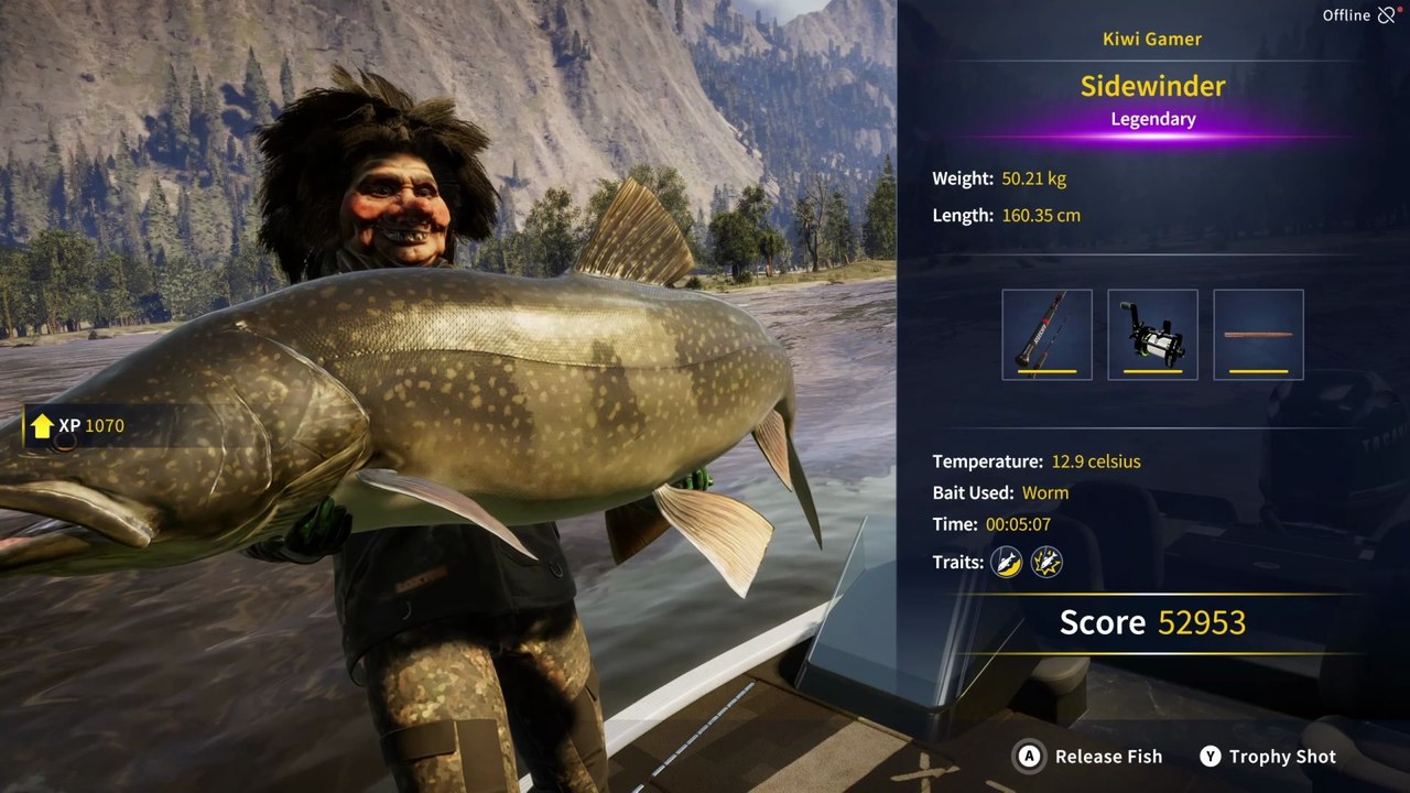 Legendary Fish Sidewinder Call Of The Wild The Angler Golden Ridge ...