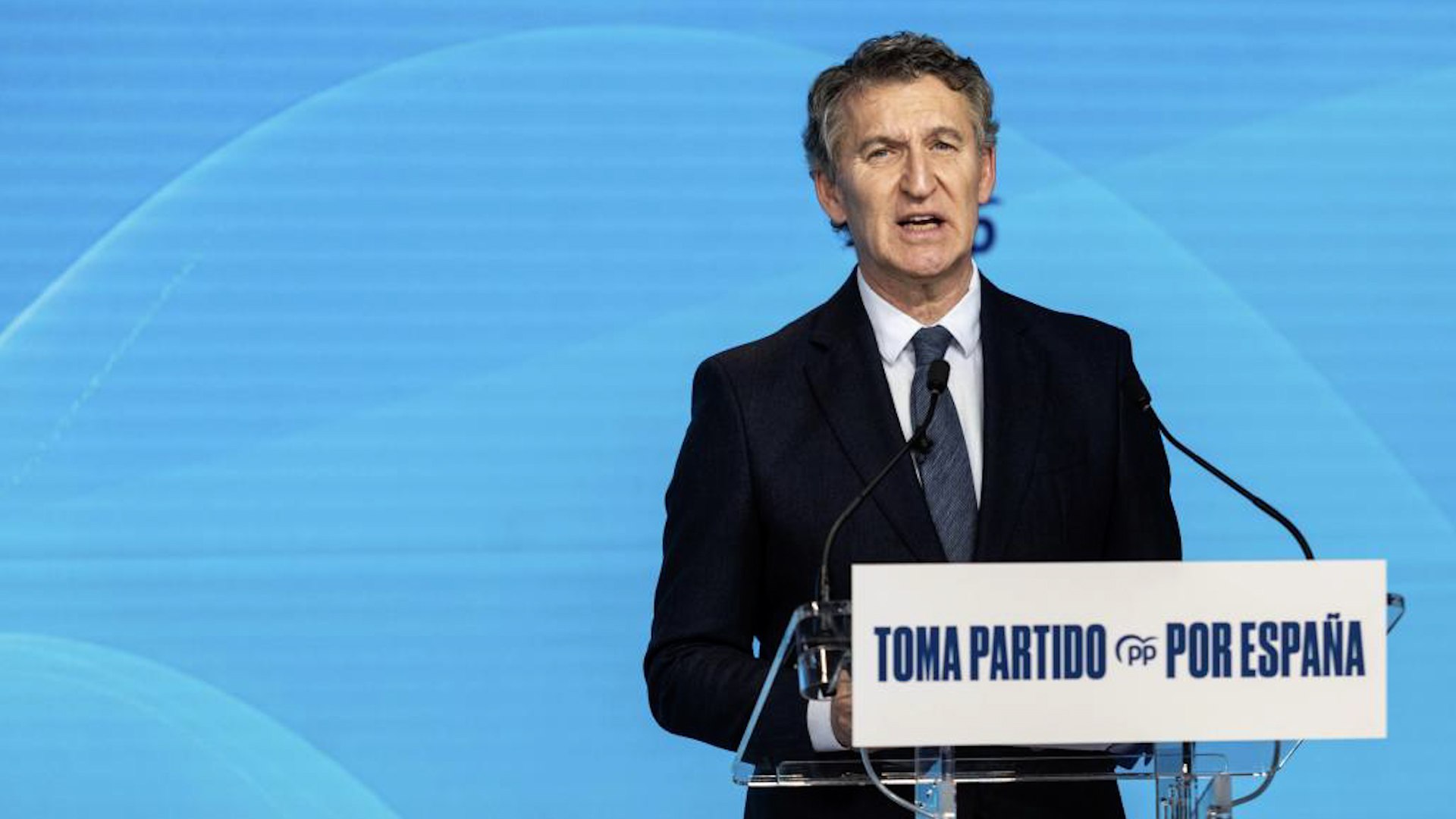 Alberto Núñez Feijóo, presidente del Partido Popular | EL MUNDO