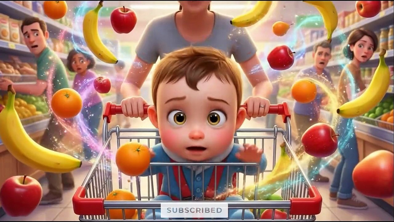 Super Baby vs The Supermarket 😆 | Funny Kids Cartoon Story | Part 2 ...