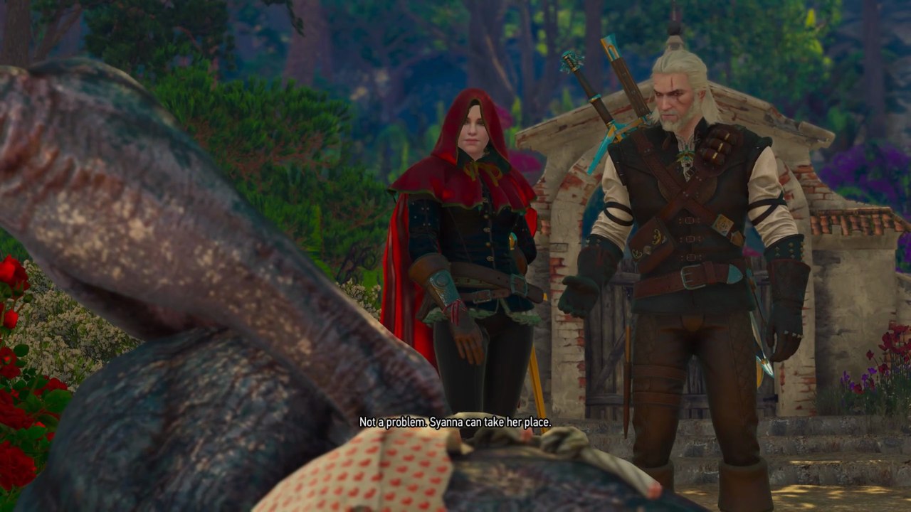 The Witcher 3 : Syanna as Little Red Riding Hood - Blood and Wine DLC ...