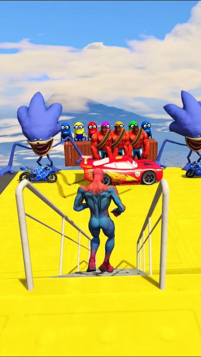 GTA 5 EPIC RAGDOLL SPIDERMAN JUMP FAILS - video Dailymotion