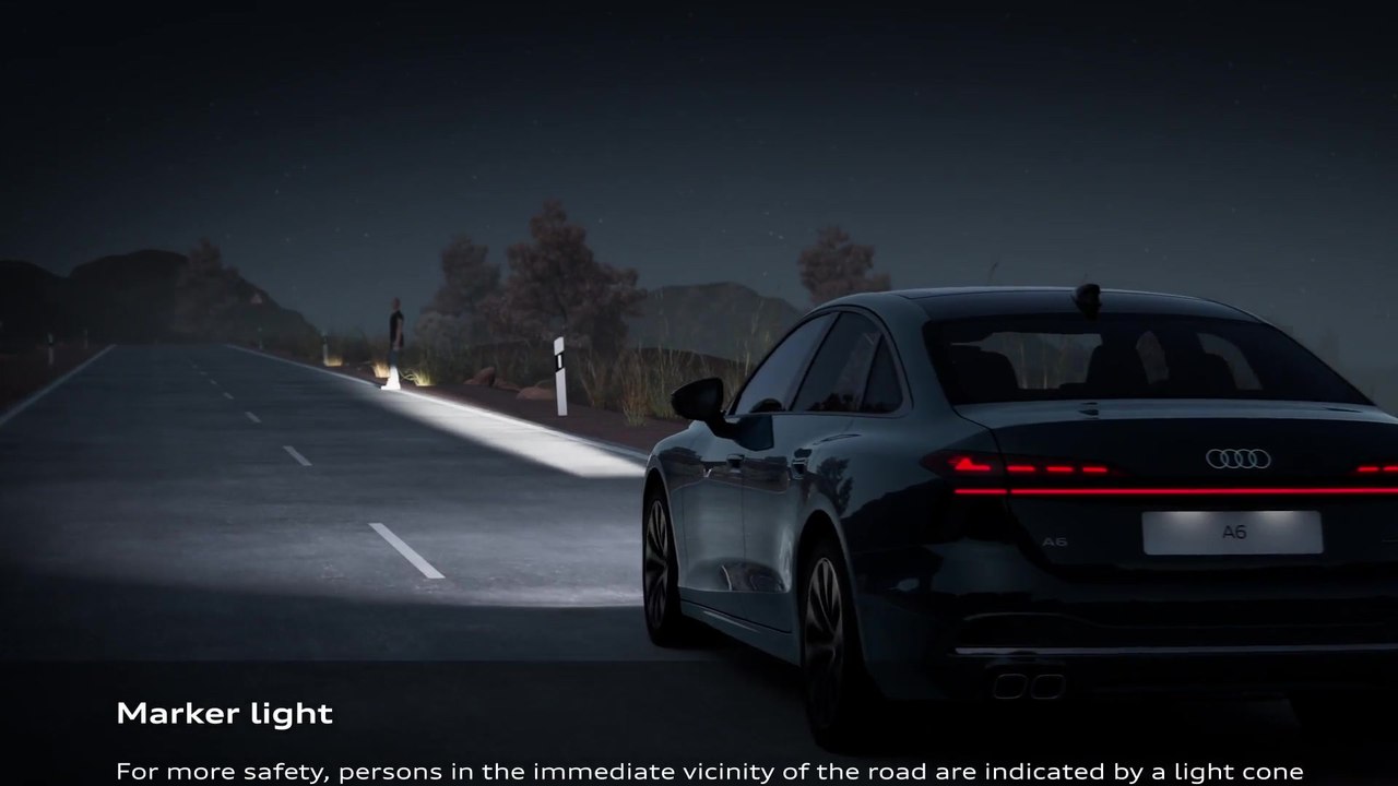 Audi A6 Sedan – Lighting technology – Animation - video Dailymotion