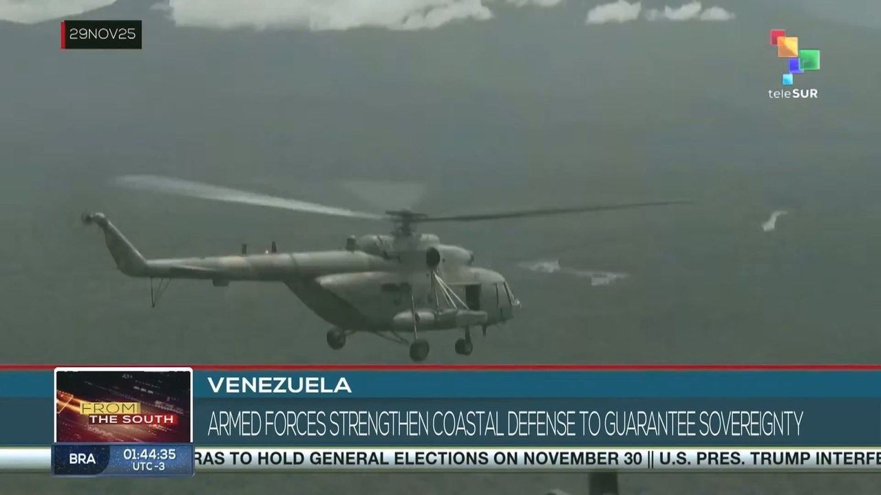 Venezuela: Armed forces strengthen coastal defense to guarantee ...