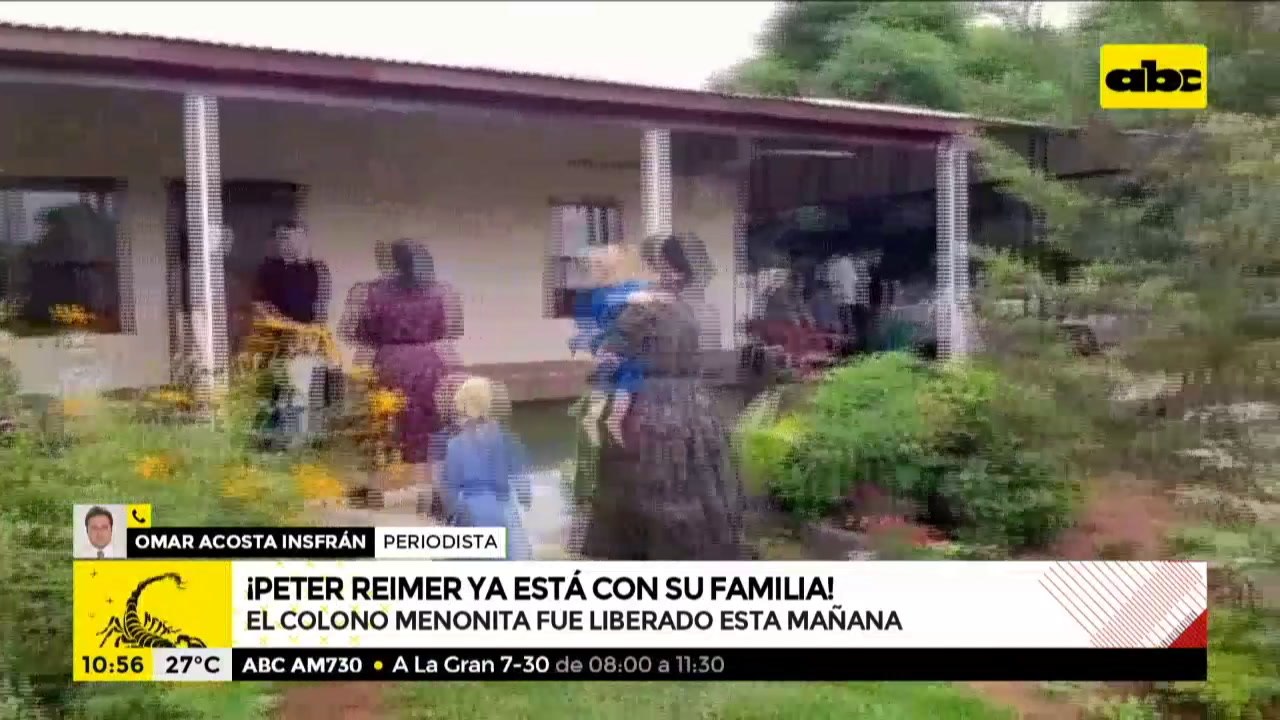 Las primeras imágenes de Peter Reimer tras su liberación - Vídeo ...