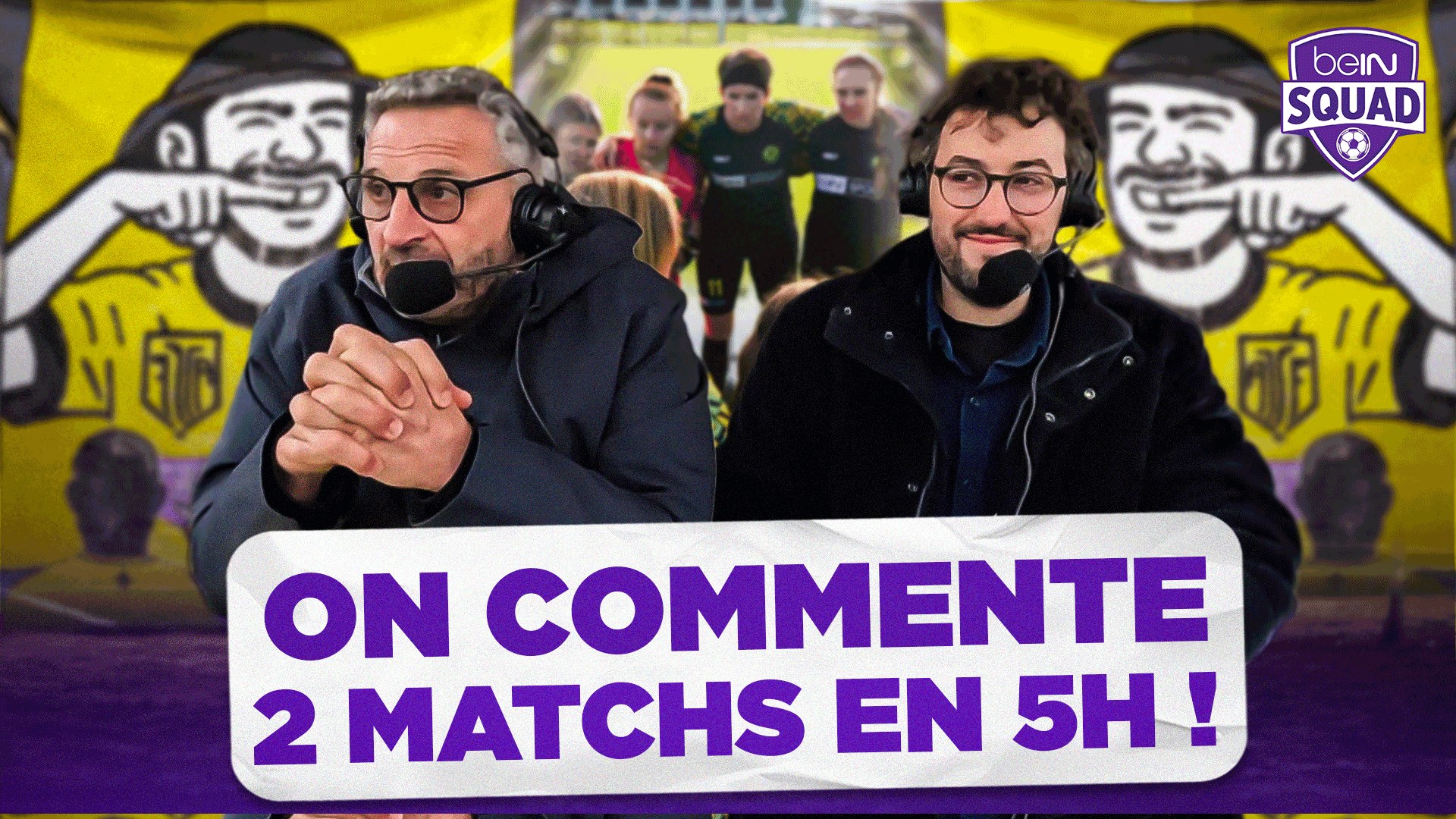 On a fait UN MARATHON de commentateurs ! (et c'était vraiment le rush ...