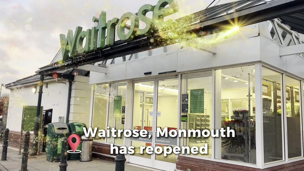 Monmouth Waitrose branch gets in the festive spirit as they reopen ...