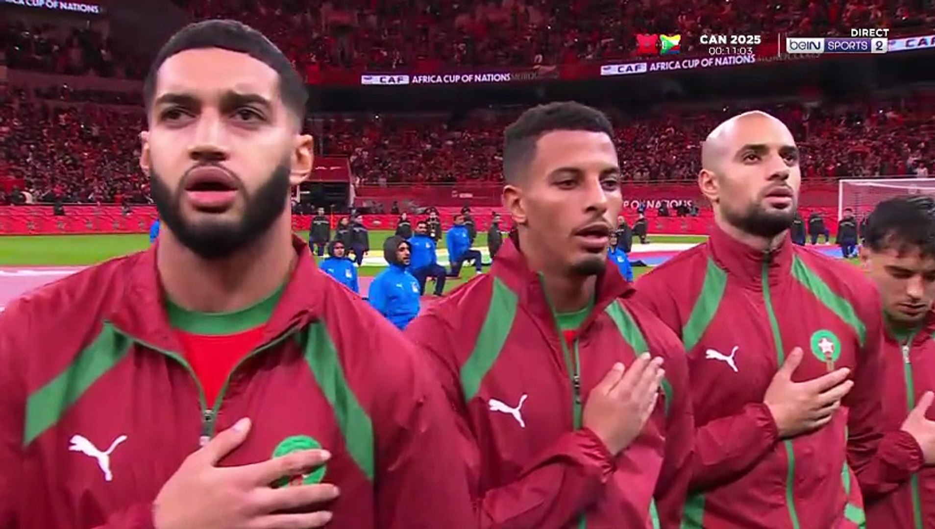 CAN 2025 : L’hymne du Maroc résonne avant le coup d’envoi ! | beIN SPORTS