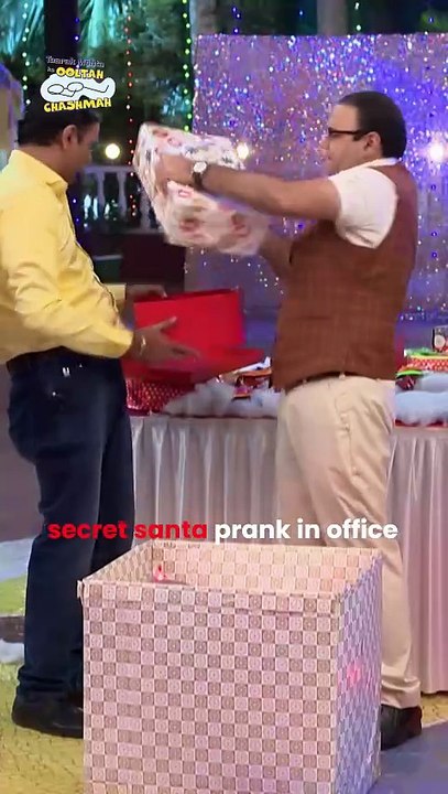 secret santa prank in office! #tmkoc #secretsanta #reels #shorts # ...