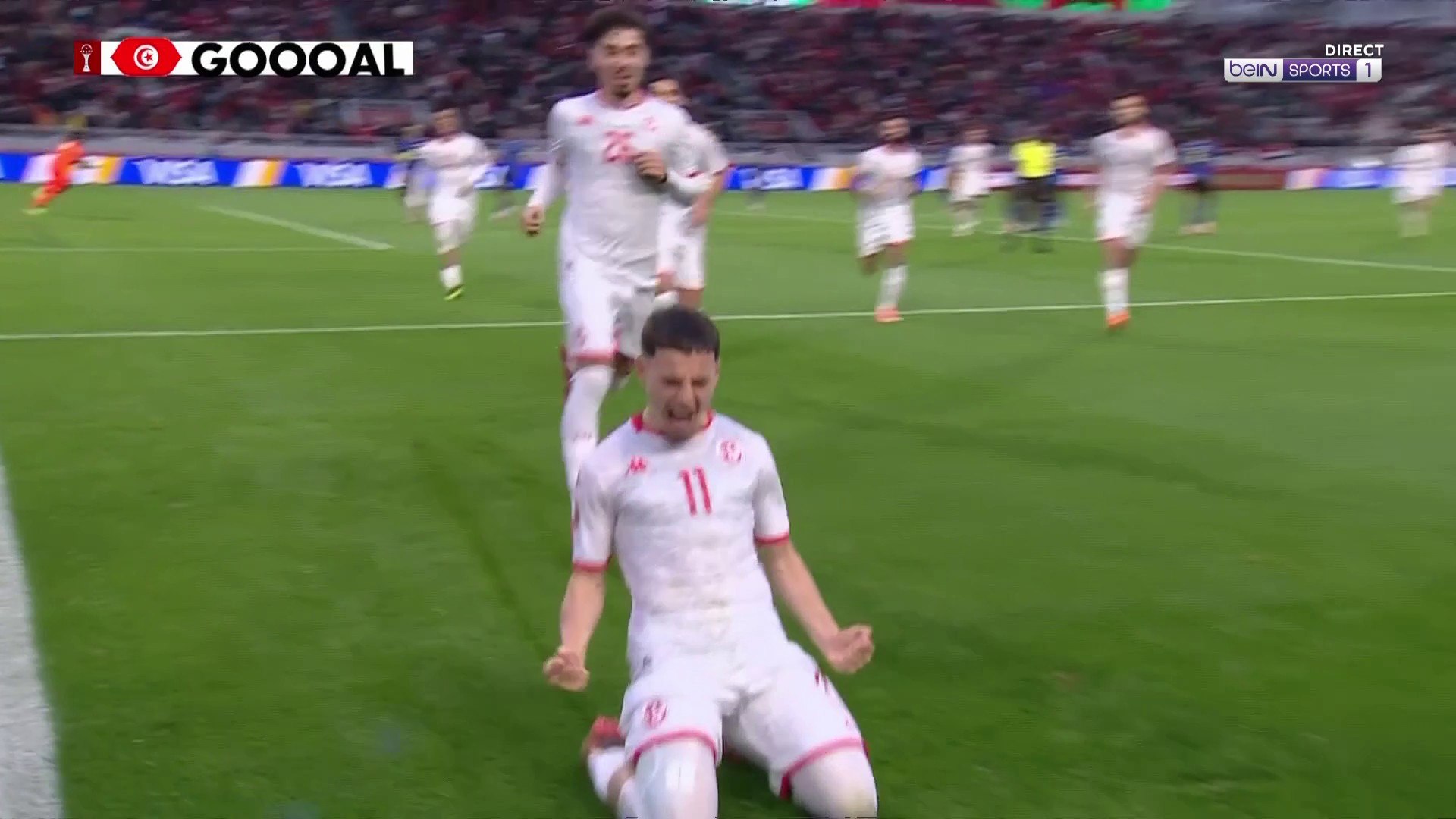 CAN 2025 : La Tunisie marque par Gharbi juste avant la pause | beIN SPORTS