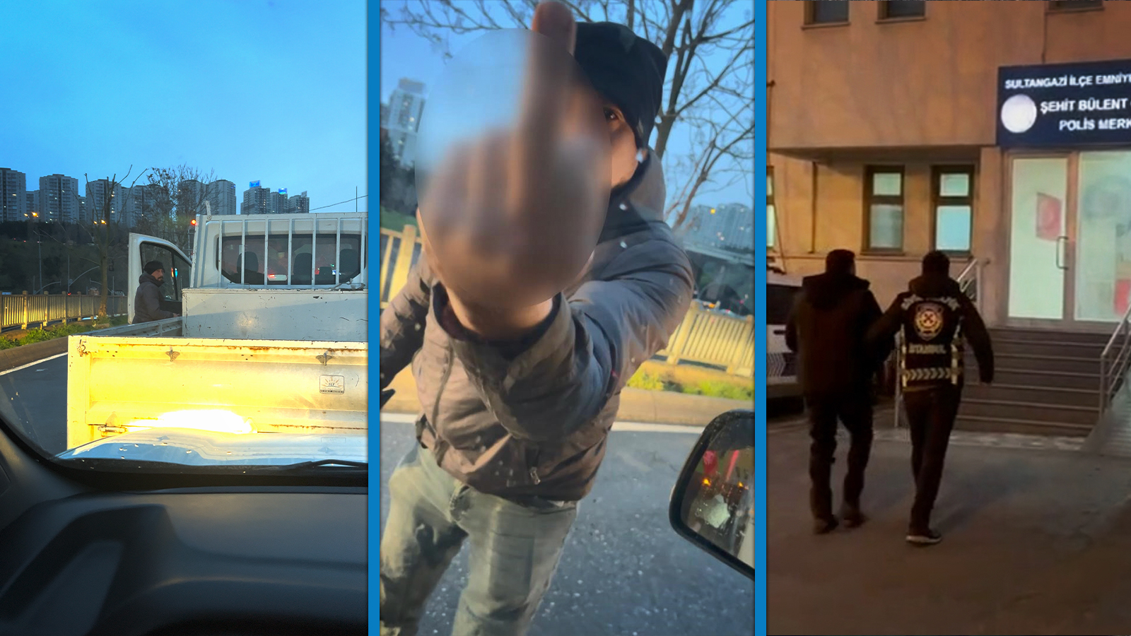 İstanbul’da tartıştığı sürücüyü 'Ağzını burnunu kıracağım' diyerek ...