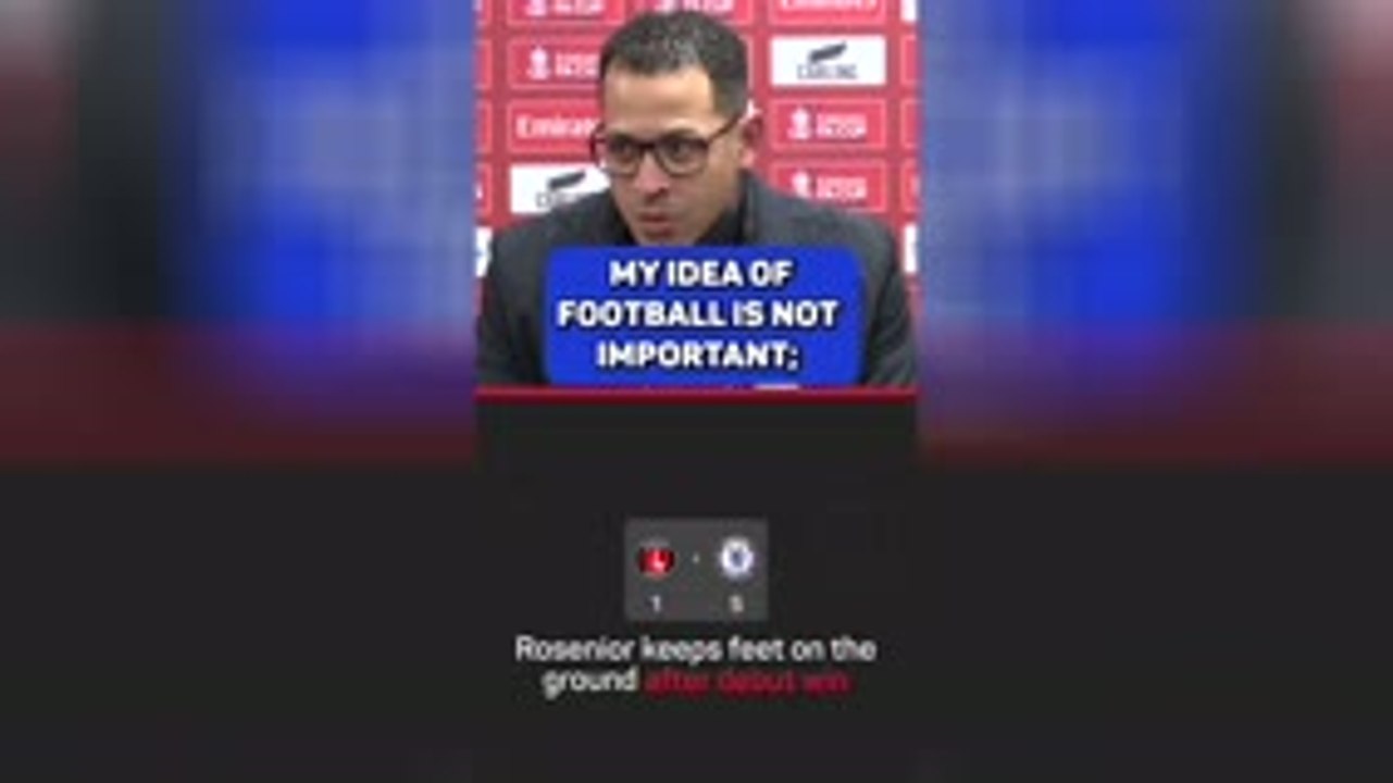 Rosenior urges calm after 5-1 debut win - video Dailymotion