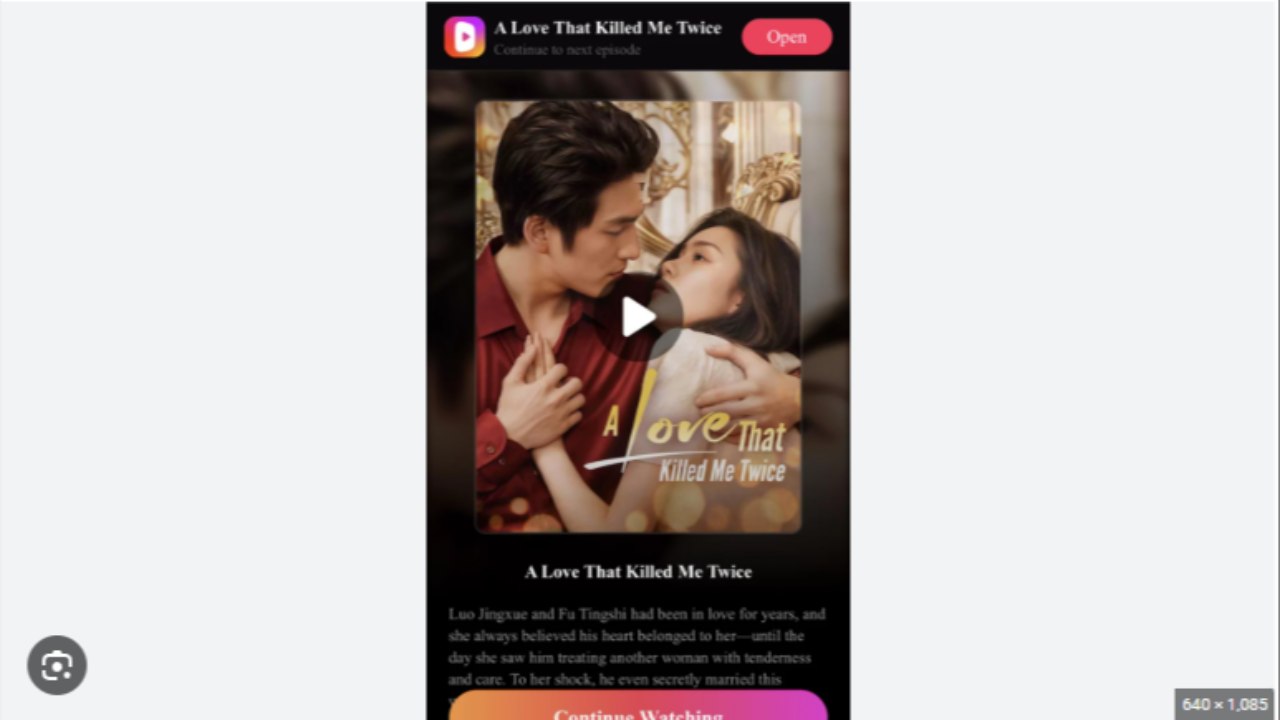 The Love That Kill Me Twice- Drama Movies English Sub - video Dailymotion