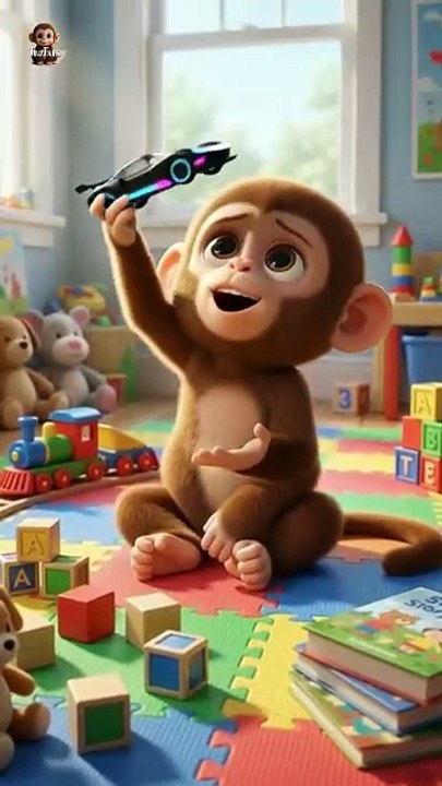 Manny the Monkey Drifts Like a Pro 🏁🐵🔥 - video Dailymotion