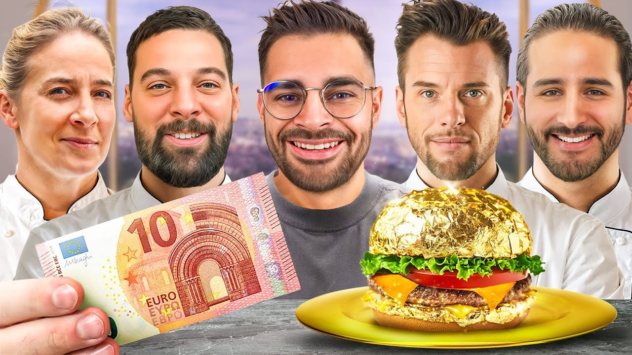 Qui Fera Le Meilleur Burger Avec 10€ ? (Ft. 4 Top Chef) - Vidéo Dailymotion