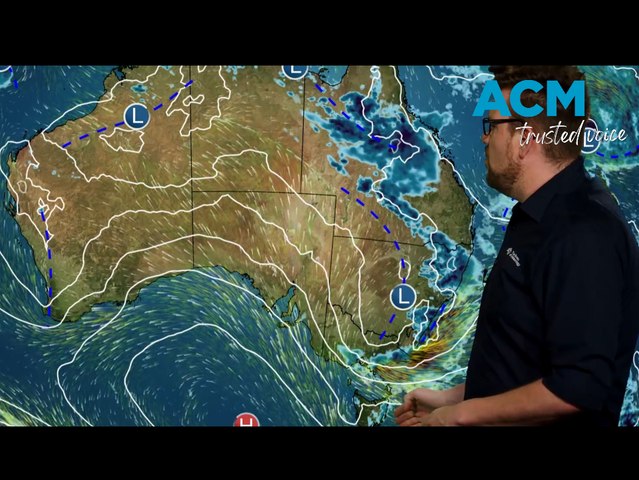 Rain and storms in eastern Australia, dry and warm to hot elsewhere ...