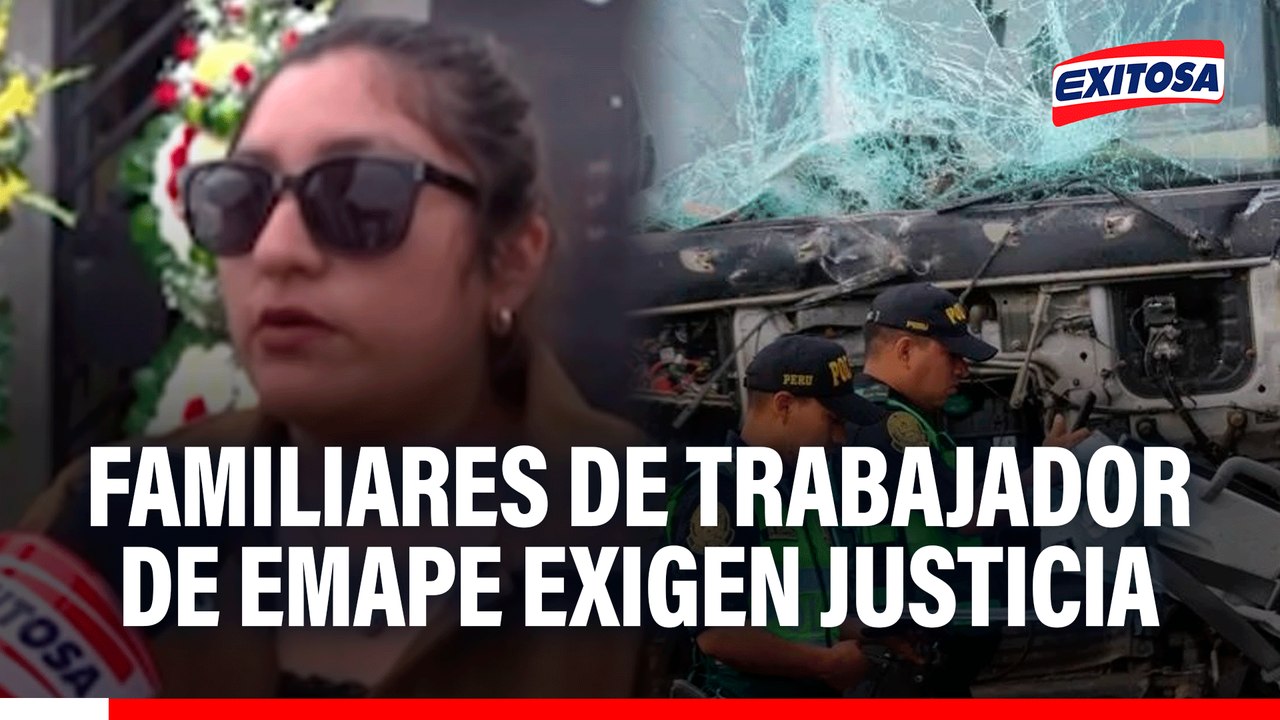 Accidente en la Panamericana Sur: Familiares de trabajador de EMAPE ...