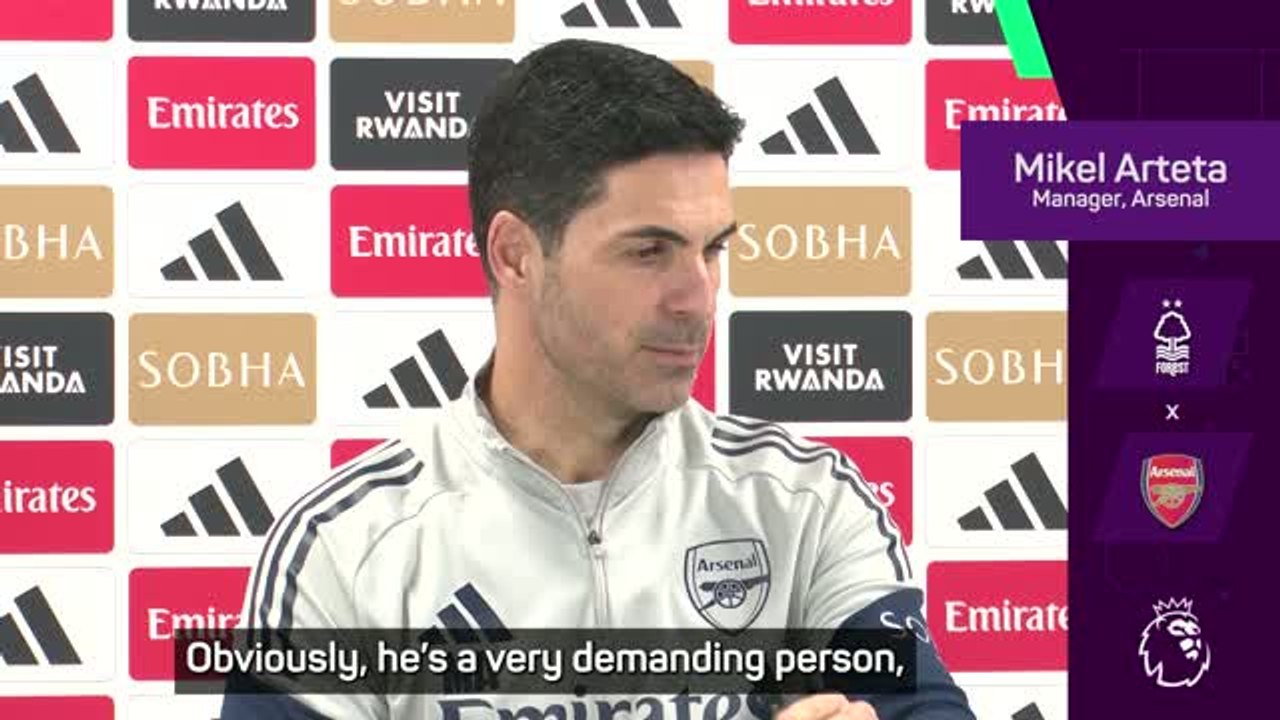'Consistent' Gyokeres demands high standards - Arteta - video Dailymotion