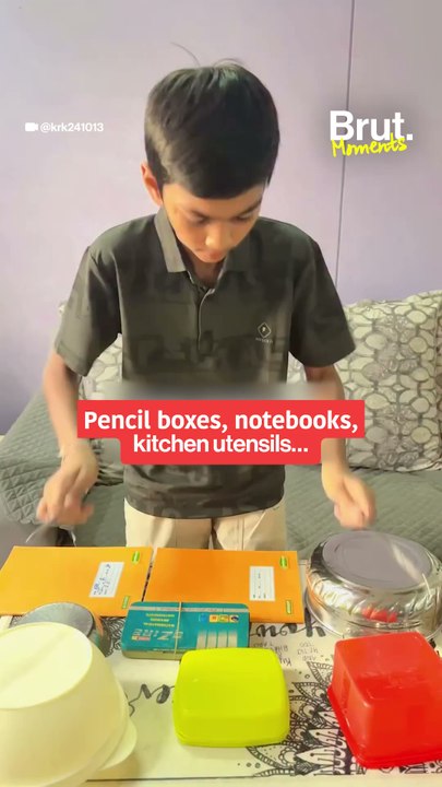 Boy's drumming skills wow internet - video Dailymotion