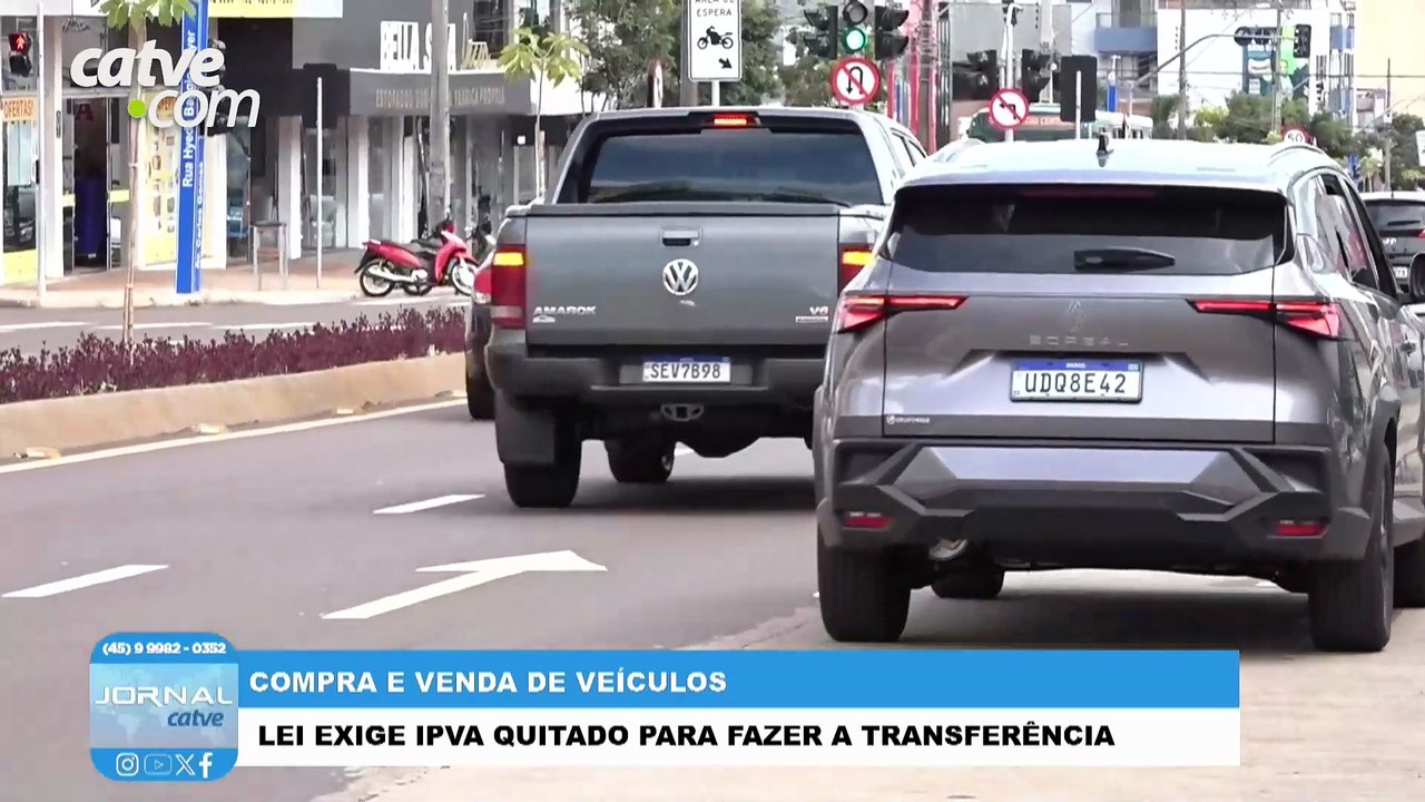 Lei exige IPVA quitado para transferência de veículos no Paraná - Vídeo ...