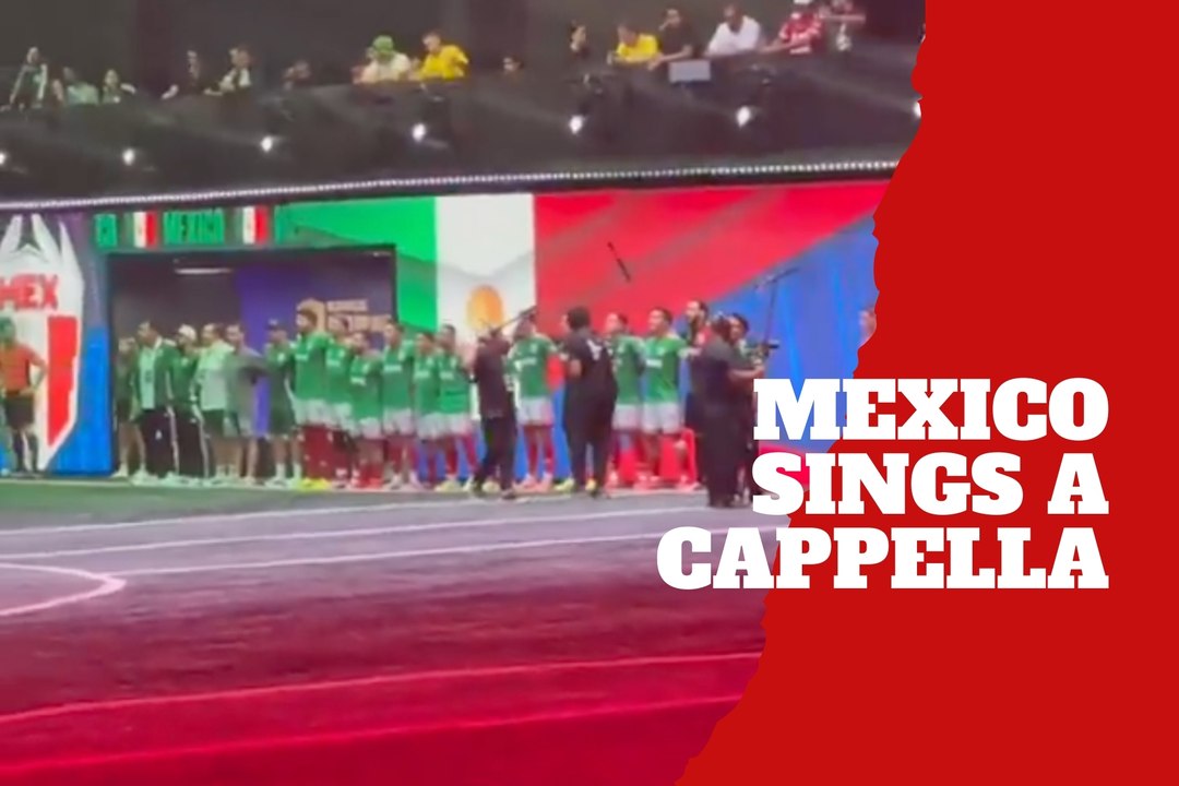 Mexico’s Kings League team goes viral after singing the National Anthem ...