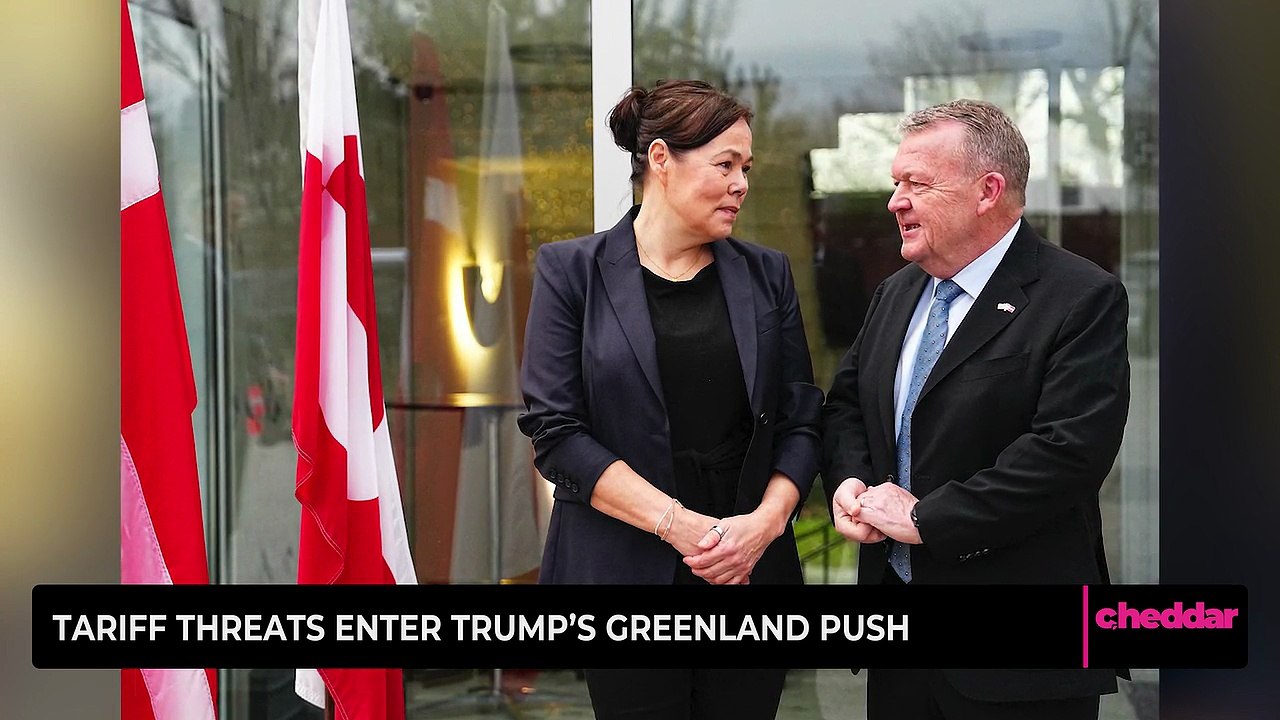 Tariff Threats Enter Trump’s Greenland Push - video Dailymotion