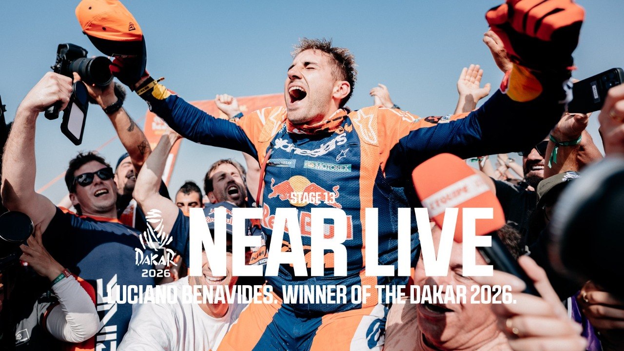 Luciano Benavides. Winner of the Dakar 2026. - Vidéo Dailymotion