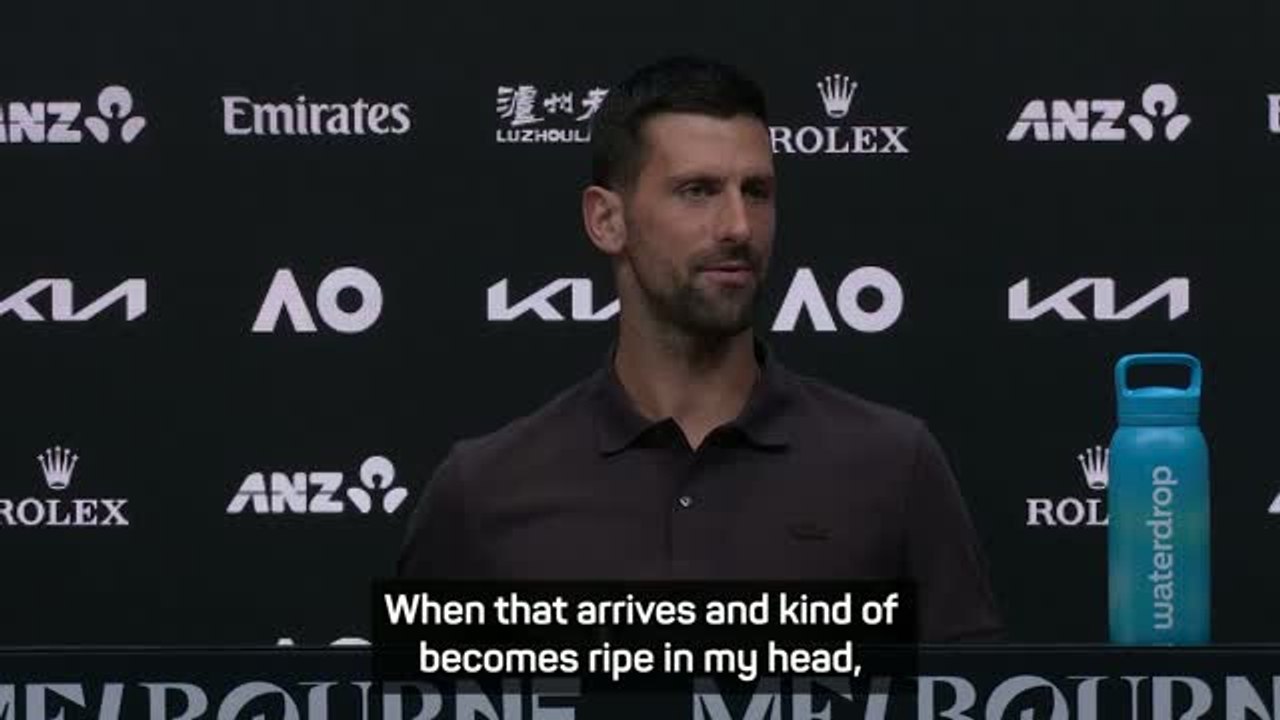 Djokovic provides retirement update ahead of the Australian Open ...