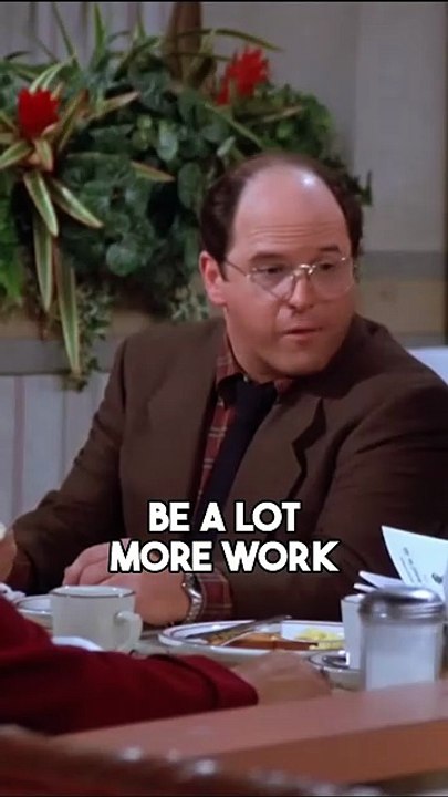 George Shares His Secret to Looking Busy at Work on Seinfeld - video ...