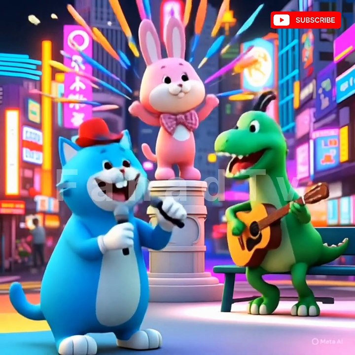 Cute cartoon characters | dancing cartoons | cartoons for kids - video ...