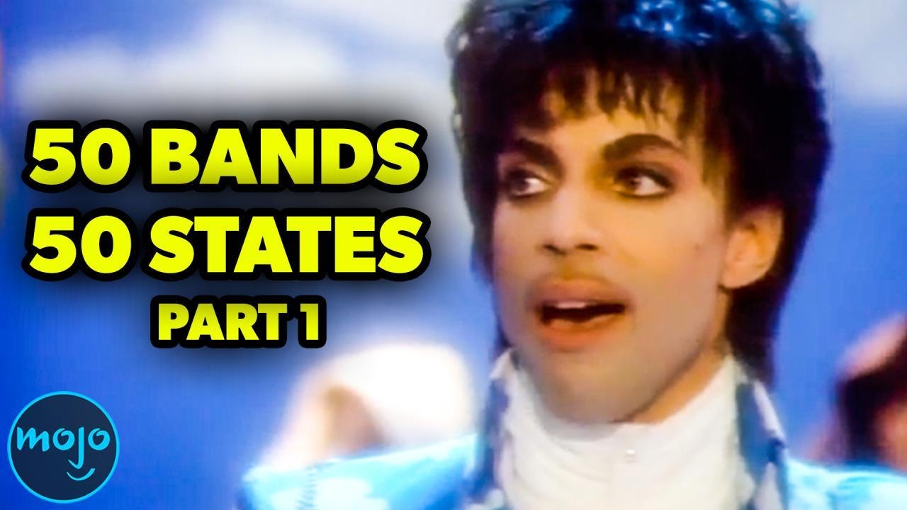 50 Iconic Bands in 50 States of America | Part 1 - video Dailymotion