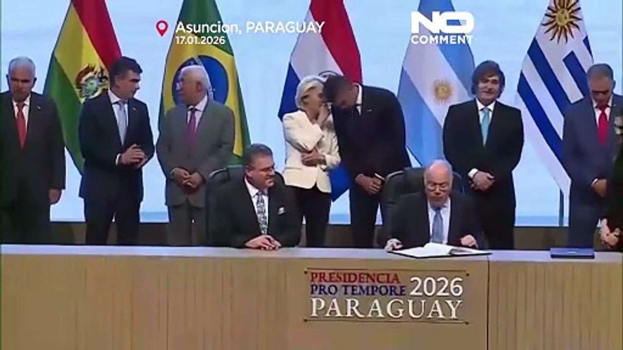 EU and Mercosur sign major trade deal in Asuncion - video Dailymotion
