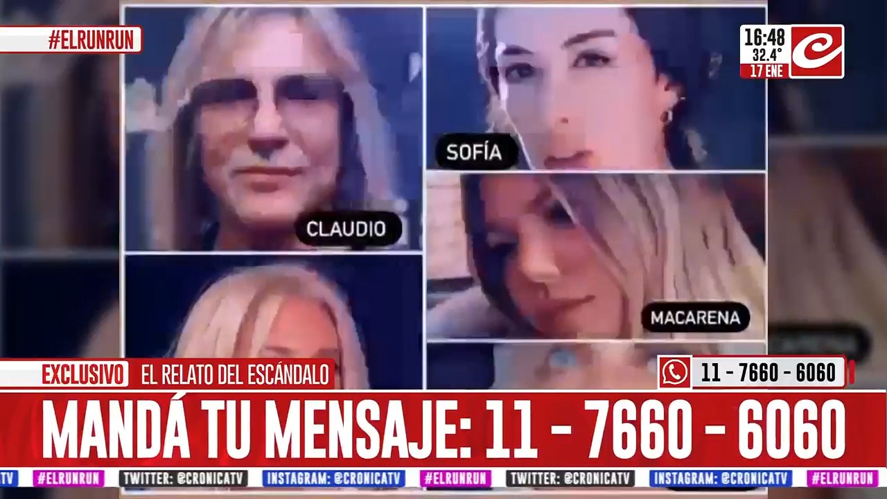 Habla Sofía Bonelli: "Ella vino a provocar a Caniggia con 3 hombres ...