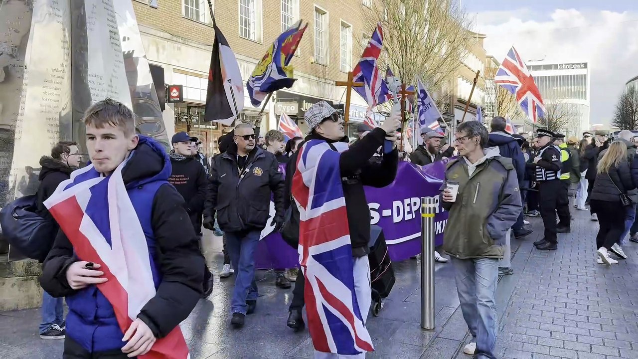 Communist scum off our streets said UKIP leader Nick Tenconi in Exeter ...