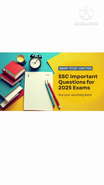 📚 SSC Exam 2026 | Important Questions & Answers - video Dailymotion
