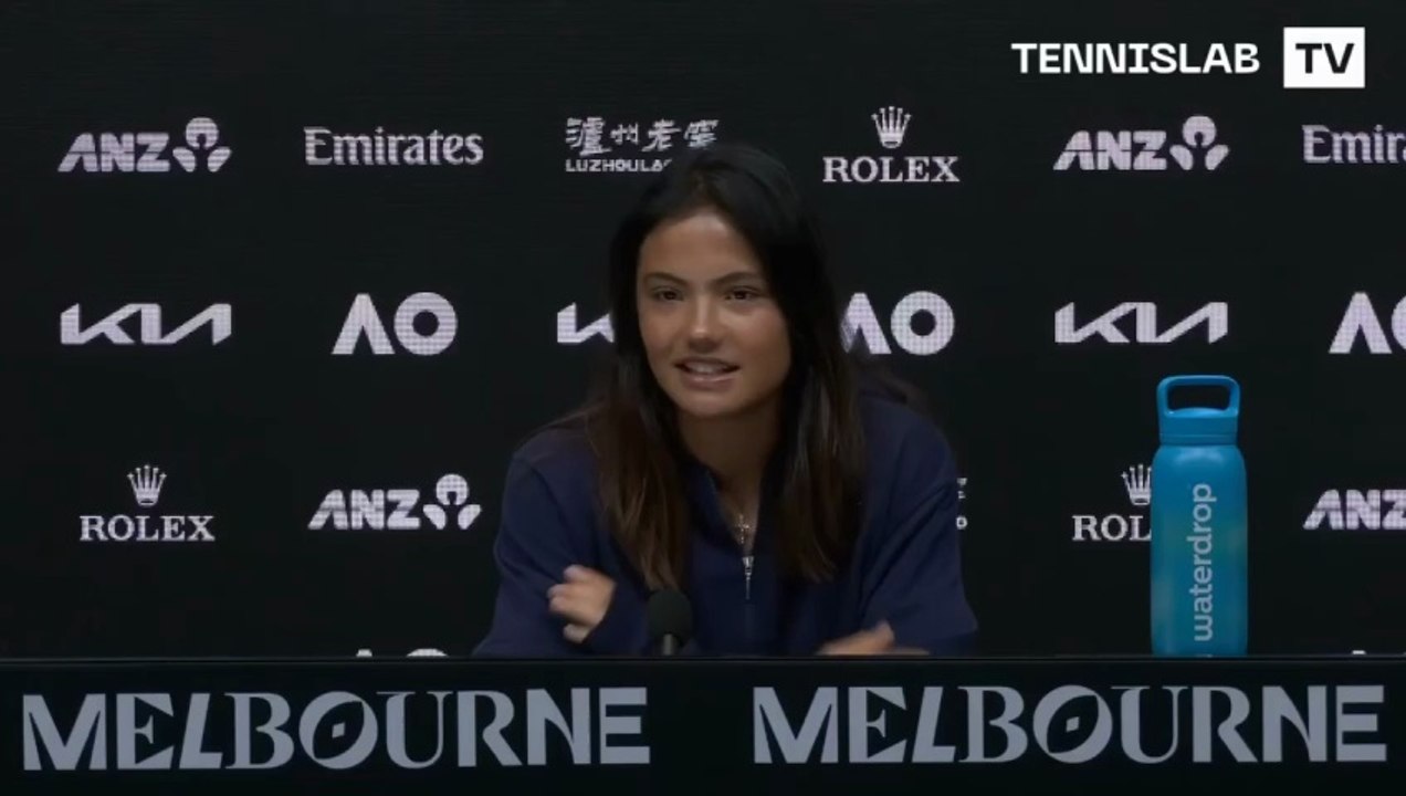 Emma Raducanu AO 2026 | Press Conference - Video Dailymotion