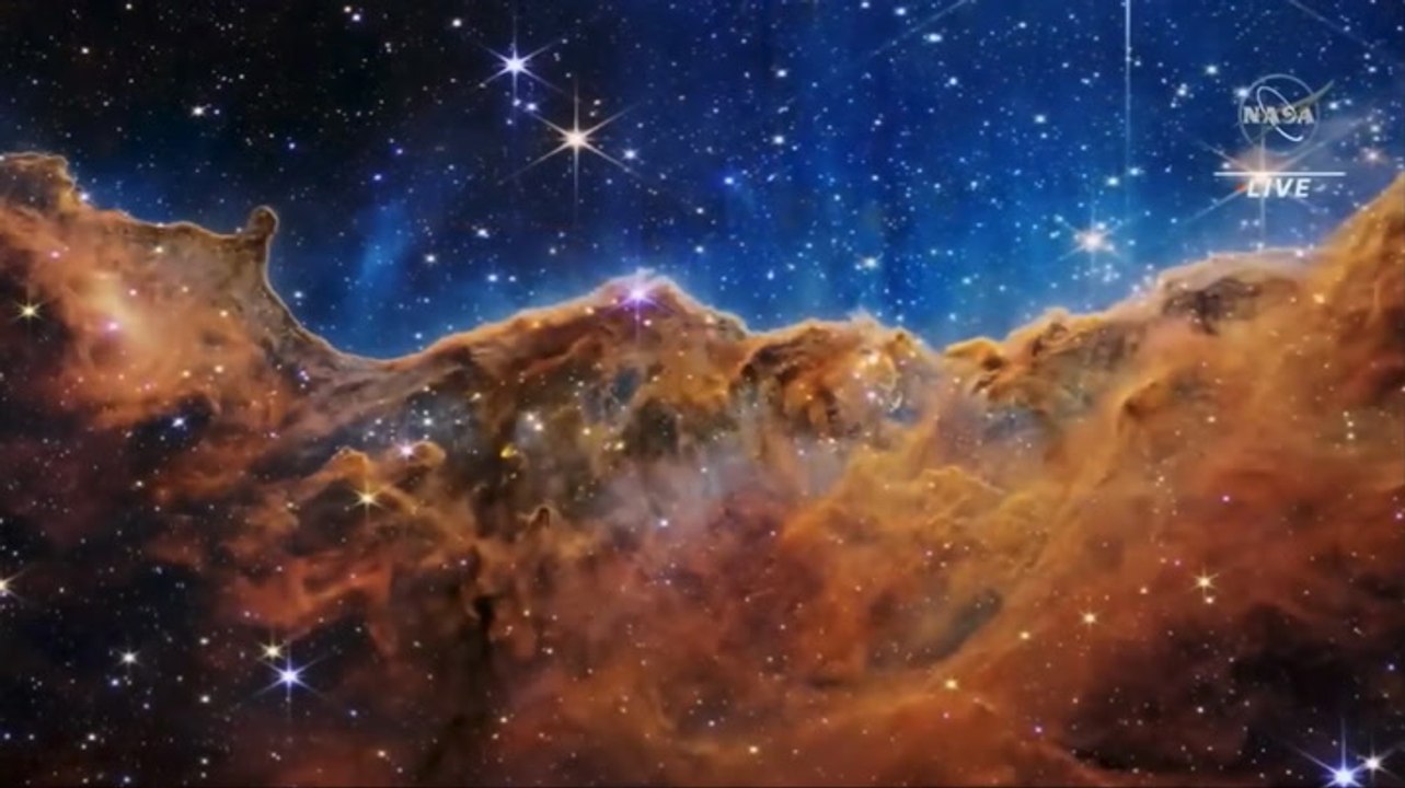 Amazing James Webb Space Telescope's View Of Carina Nebula - video ...