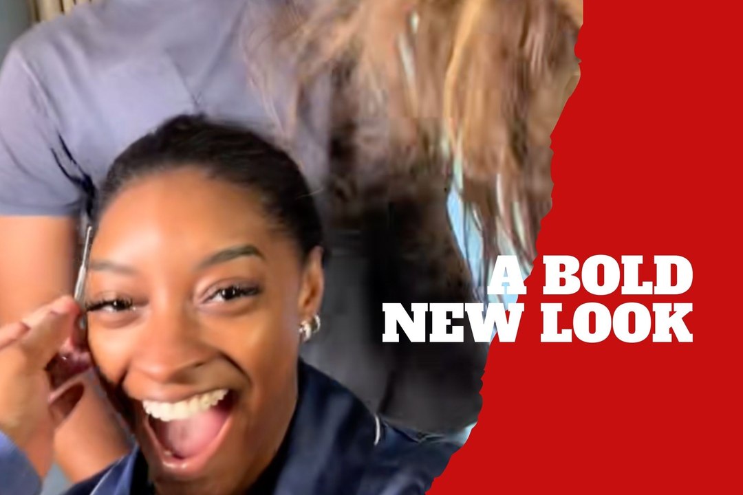 Simone Biles stuns with a fresh look before the decisive Chicago Bears ...