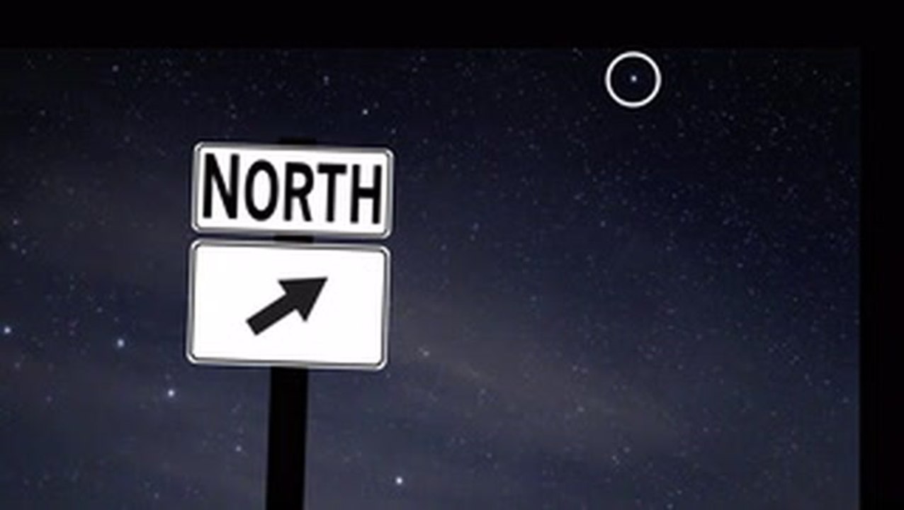 How To Find The North Star' Polaris In The Night Sky - video Dailymotion
