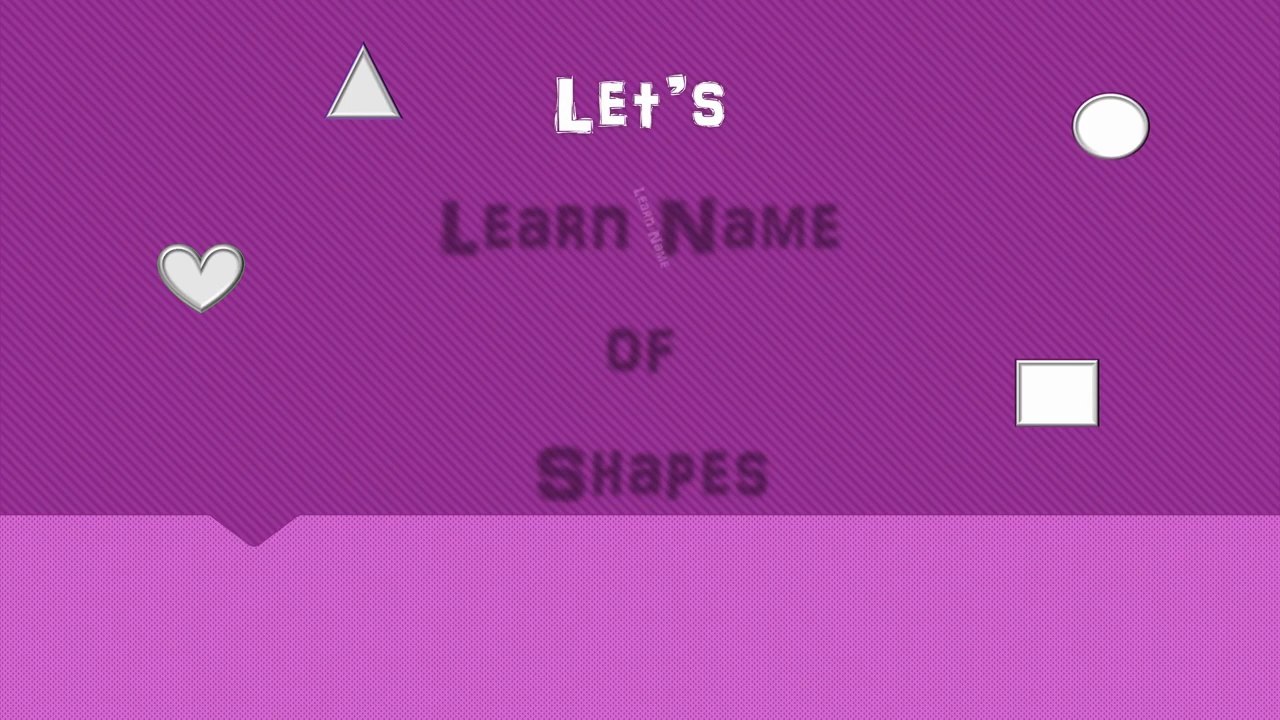 Learning shapes - video Dailymotion