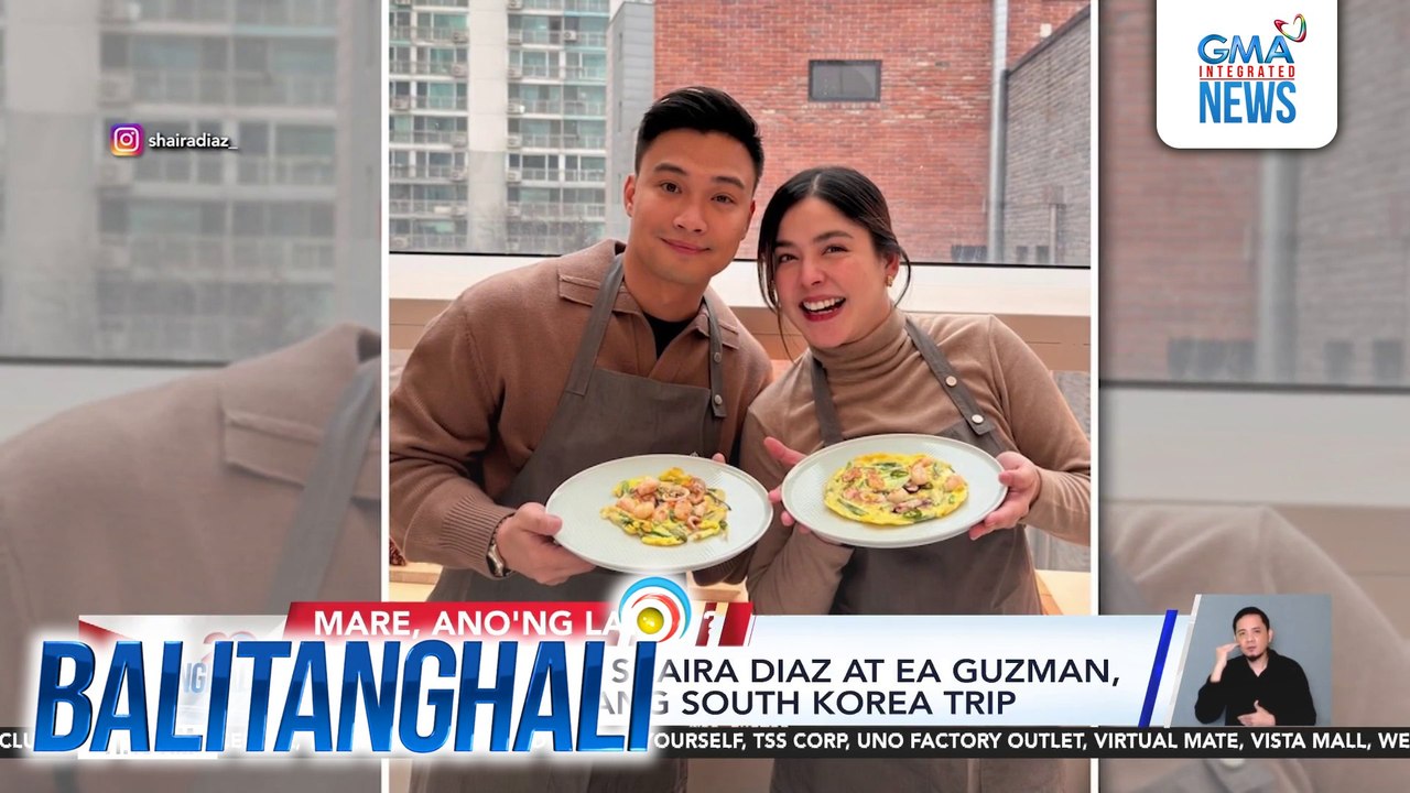 Sparkle couple Shaira Diaz at EA Guzman, enjoy sa kanilang South Korea ...