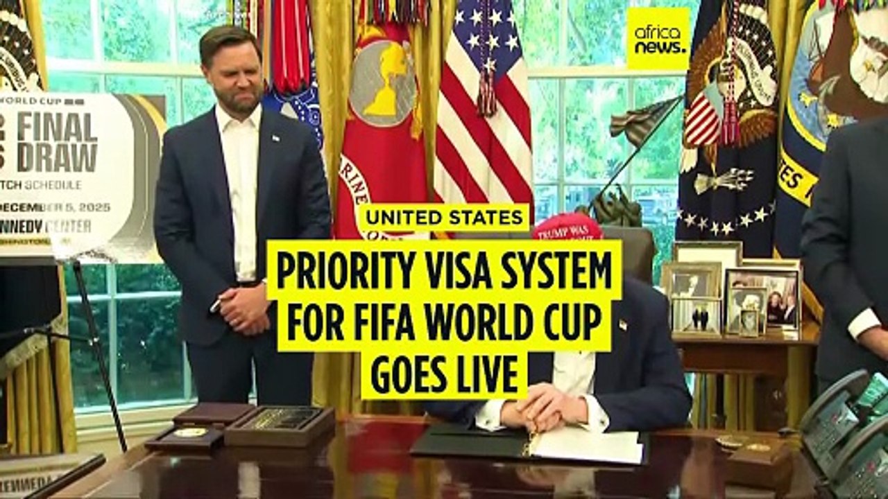 Fifa pass launches to help fans travel to US for 2026 World Cup - video ...