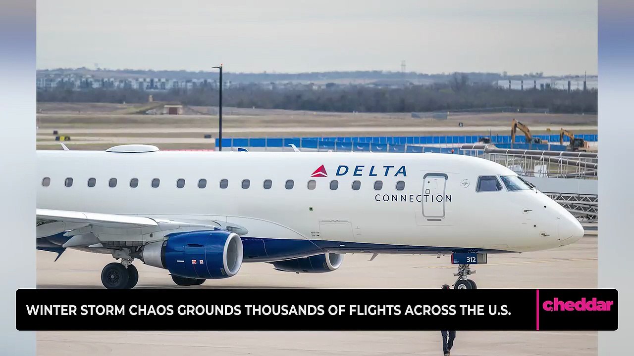 Winter Storm Chaos Grounds Thousands of Flights Across the U.S. - video ...