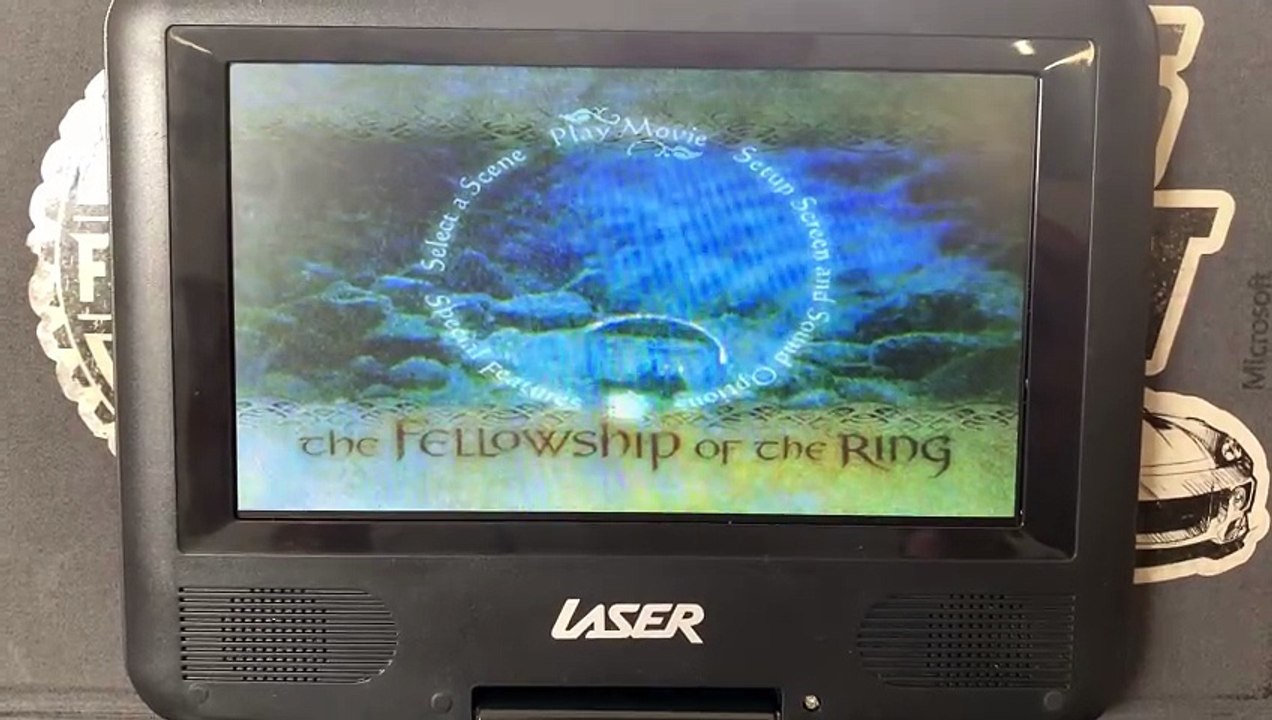 Opening to The Lord of The Rings The Fellowship of the Ring Disc 1 2002 ...