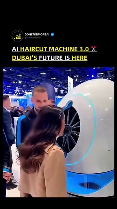 AI HAIRCUT MACHINE 3.0 ️ - video Dailymotion