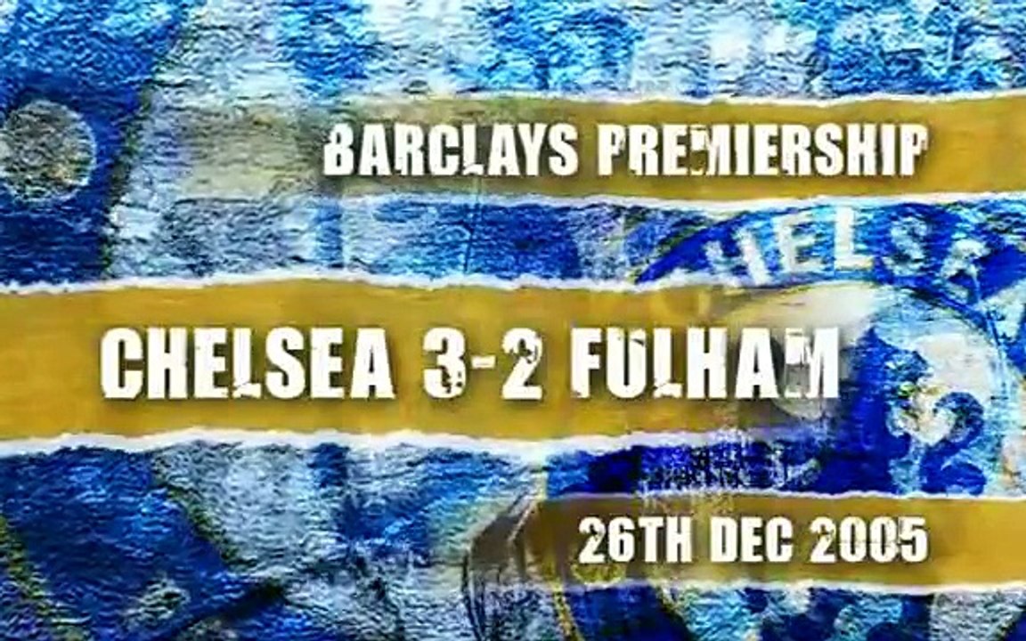 Chelsea Season Review 2005-06 - video Dailymotion
