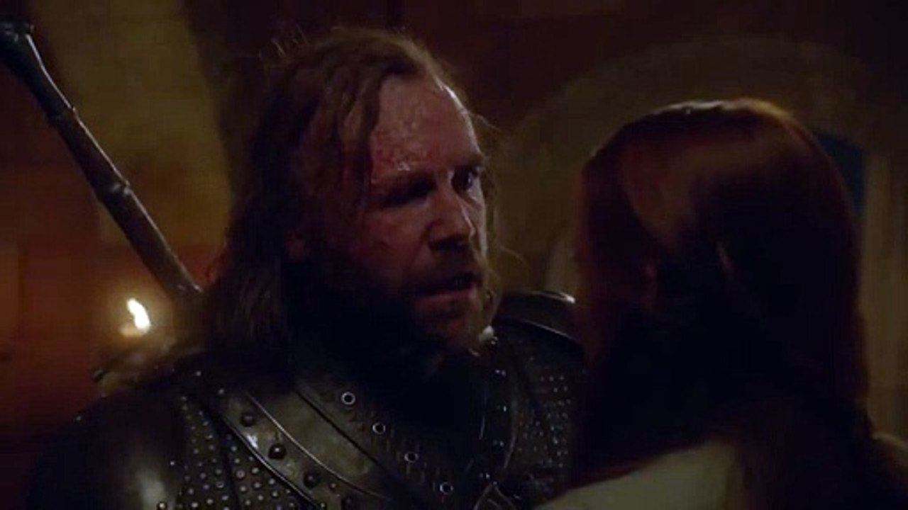 Game of Thrones - Season 2 - Deleted Scenes - Sandor and Sansa (English ...